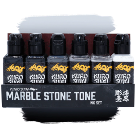 Kuro Sumi - Marble Stone Set - Tektik Tattoo & Piercing