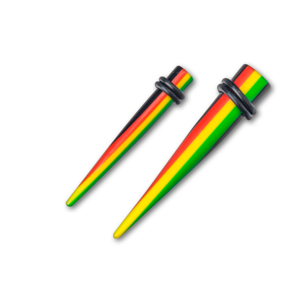 Acrylic Rasta Expander - Tektik Tattoo & Piercing